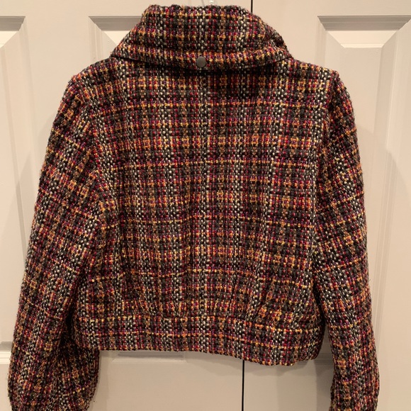 Dkny | Jackets & Coats | Dkny Multi Colored Tweed Jacket | Poshmark